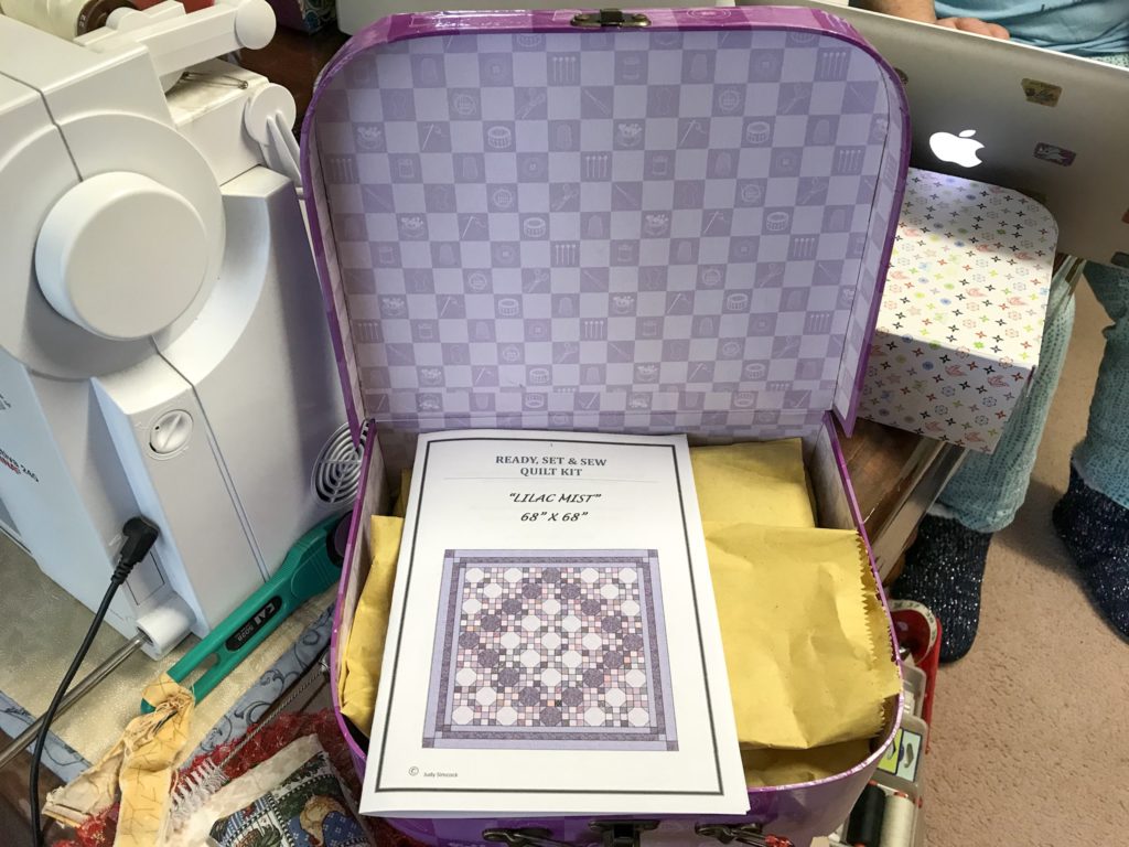 Quilt Retreat Mystery Case Sewing - Days Filled With Joy