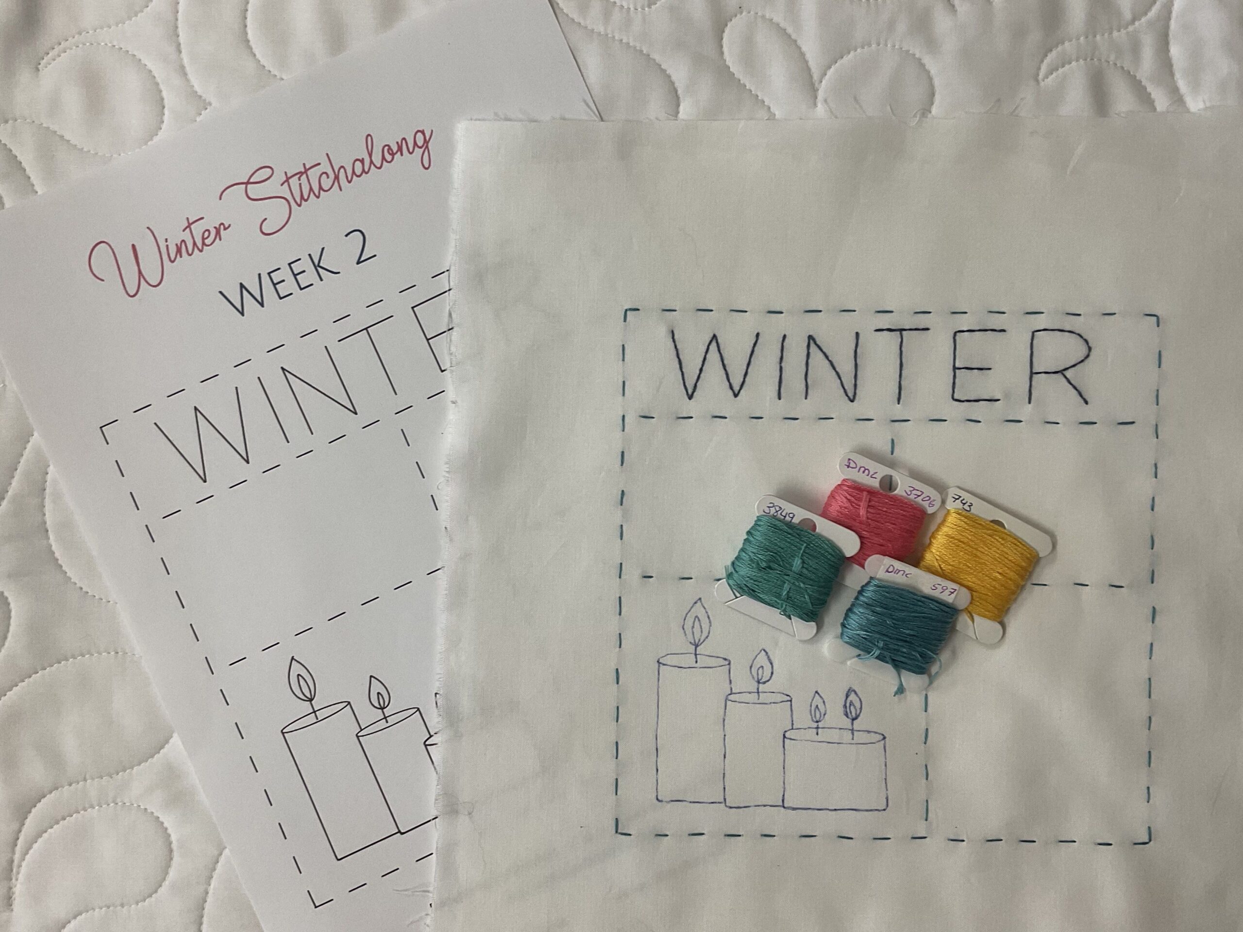 Winter Mystery Stitchalong Week 2! - Days Filled With Joy