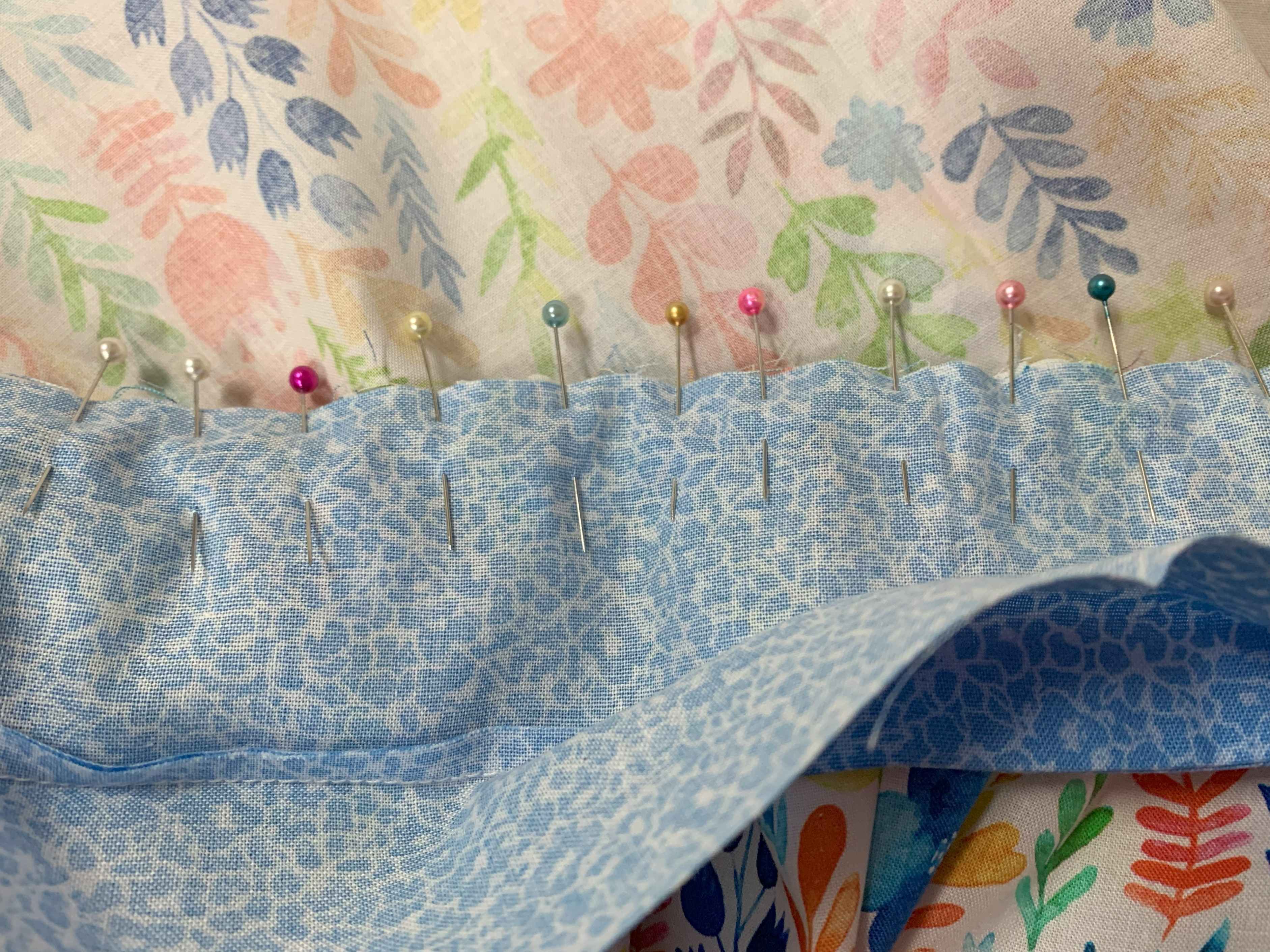 How to Sew a Gathered Half Apron With Pockets ~ Tutorial - Days Filled ...