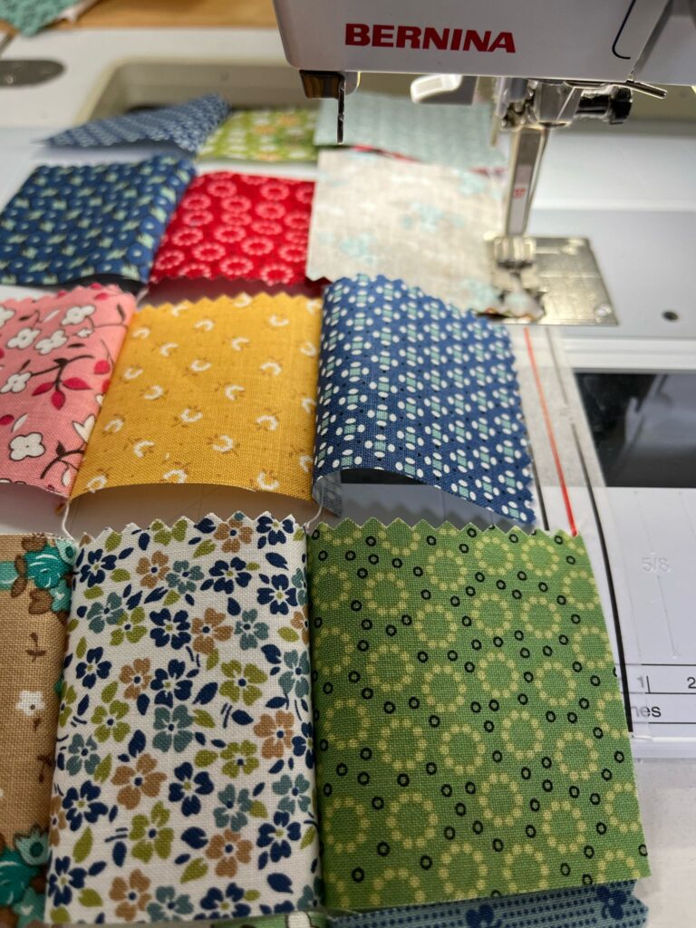 Spring Mystery Quilt Along Step 1 - Days Filled With Joy