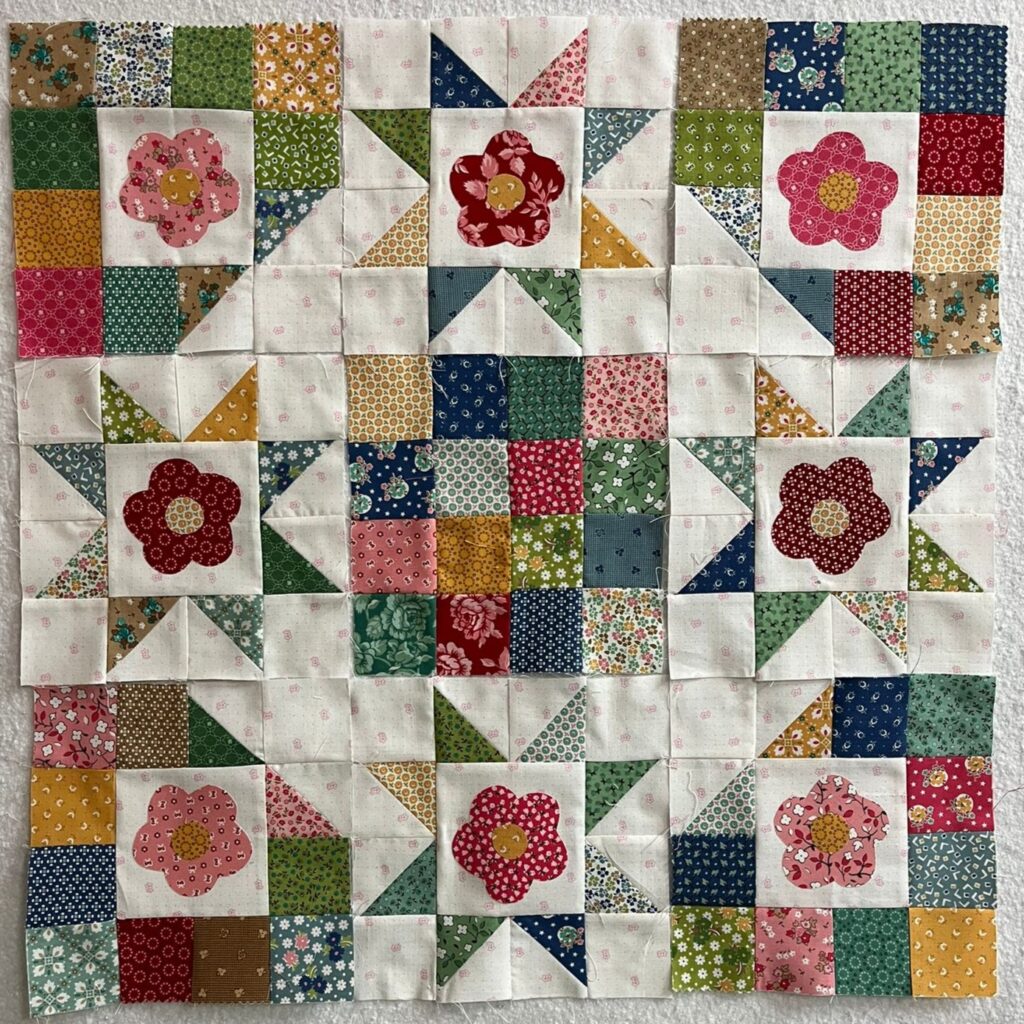 Spring Mystery Quilt Along Finishing - Days Filled With Joy